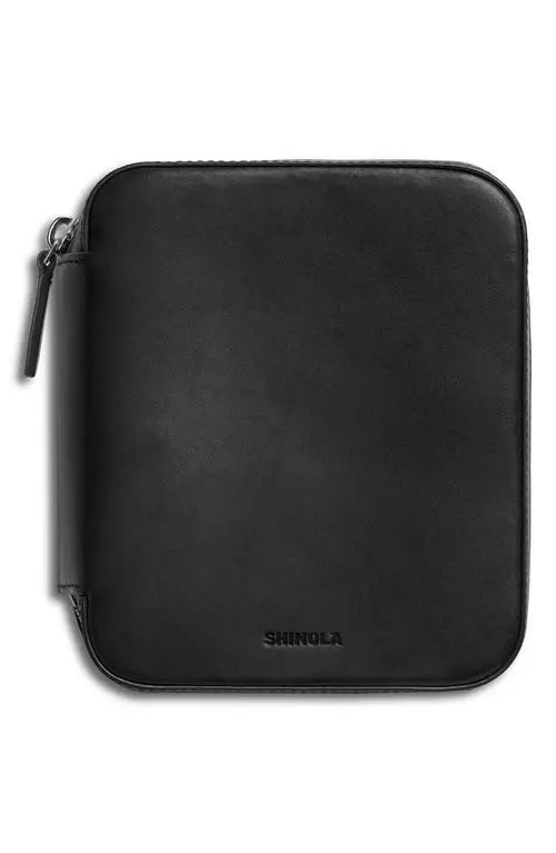 Shinola 4-watch Travel Case - Black