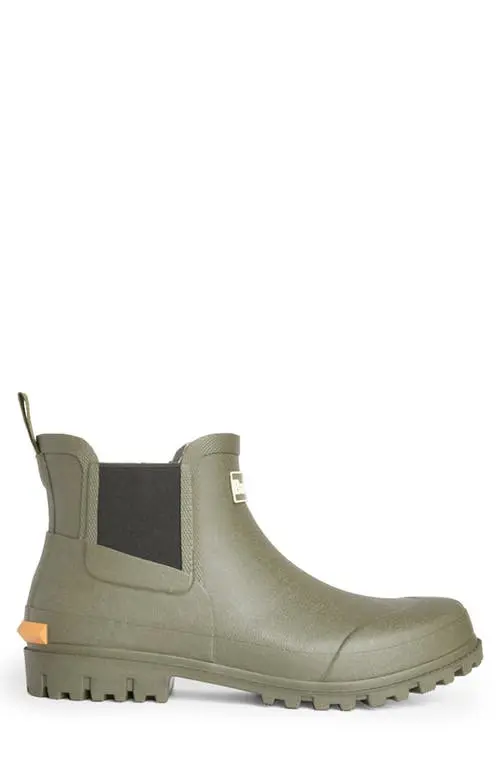 Barbour Andale Chelsea Waterproof Rain Boot - Dark Olive