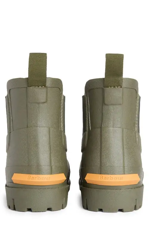 Barbour Andale Chelsea Waterproof Rain Boot - Dark Olive