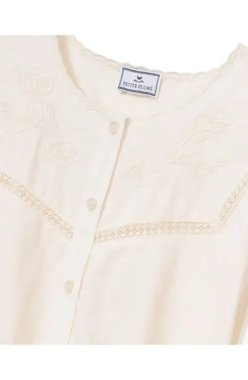PETITE PLUME Marguerite Cotton Voile Pajamas