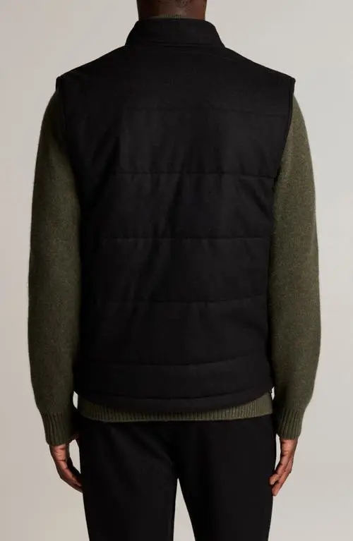 Vince Tailored Wool Blend Puffer Vest