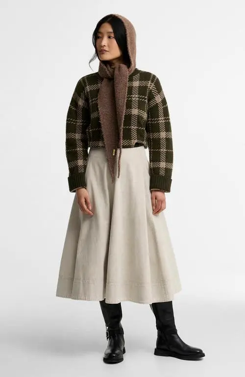 Barbour Penny Knitted Hood With Integrated Scarf