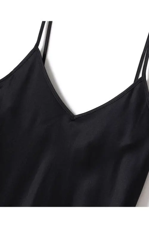 PETITE PLUME Bijou Silk Slip Nightgown