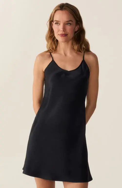 PETITE PLUME Bijou Silk Slip Nightgown