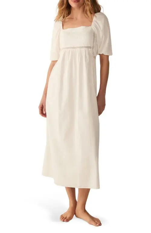 PETITE PLUME Lucienne Cotton Voile Nightgown
