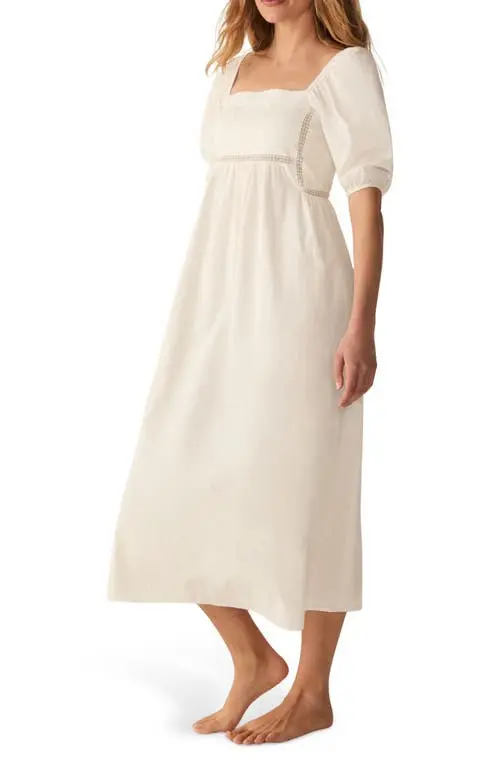 PETITE PLUME Lucienne Cotton Voile Nightgown