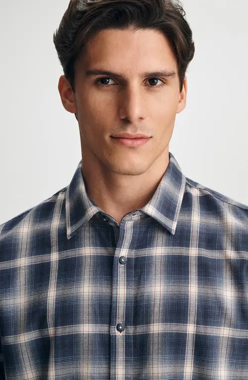 MAVI Plaid Cotton Button-up Shirt
