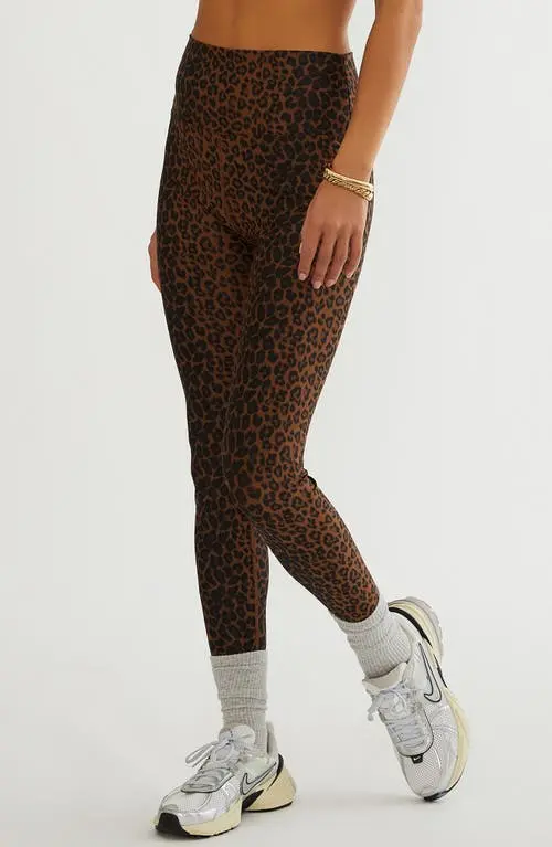 Beach Riot Piper High Waist Leopard Print Leggings