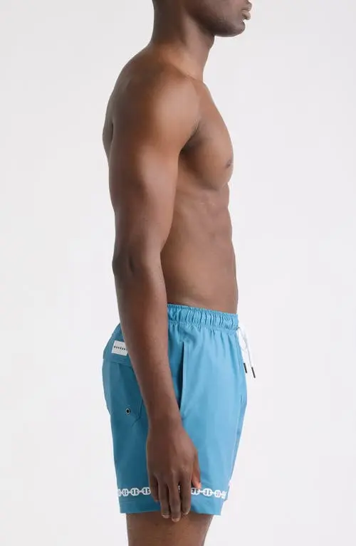 MAVRANS Link Swim Trunks - Blue