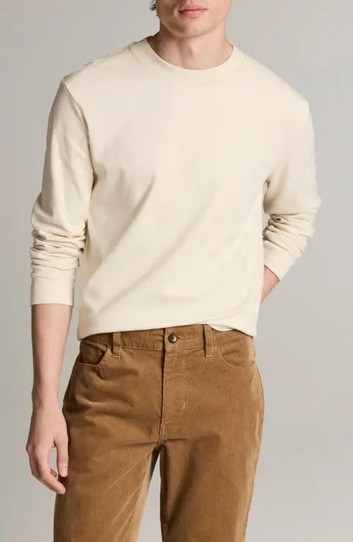 Vince Peached Face Jersey Long Sleeve T-shirt - Bone