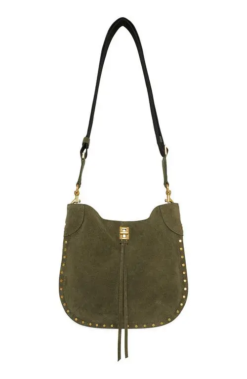 Rebecca Minkoff Darren Slim Leather Crossbody - Olive