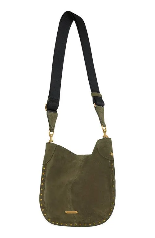 Rebecca Minkoff Darren Slim Leather Crossbody - Olive