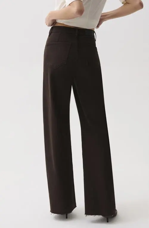PISTOLA Penny High Waist Wide Leg Petite Jeans