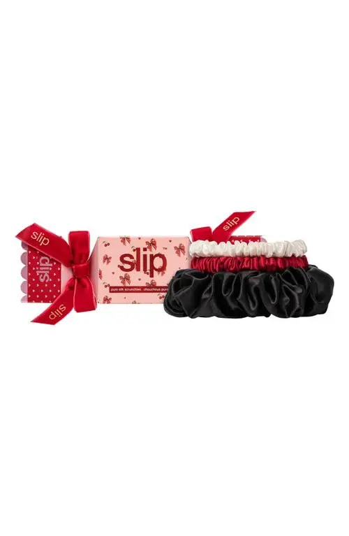 Slip Pure Silk Assorted Scrunchie Set - Rosie