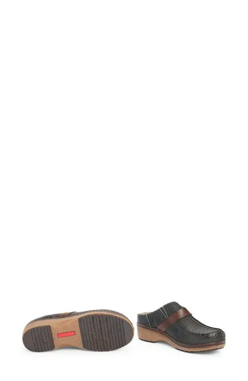 Pikolinos Granada Floral Embossed Clog