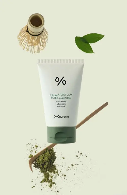DR. CEURACLE Jeju Matcha Clay Mask Cleanser