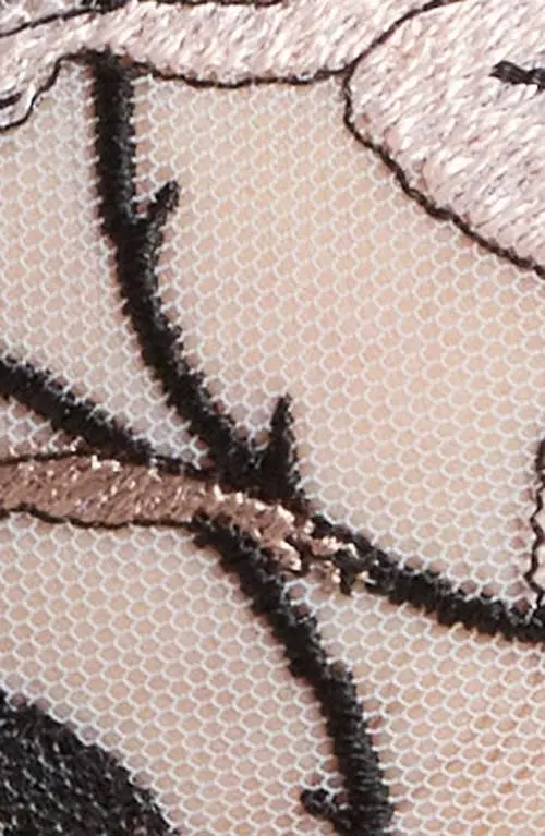FLEUR DU MAL Gio Ponti Embroidered Underwire Demi Bra