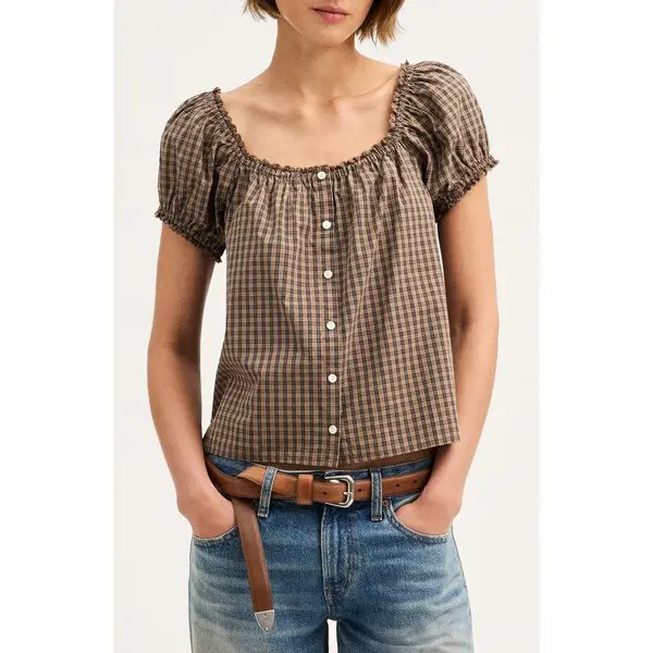 Madewell The Chateau Top - Fallen Timber