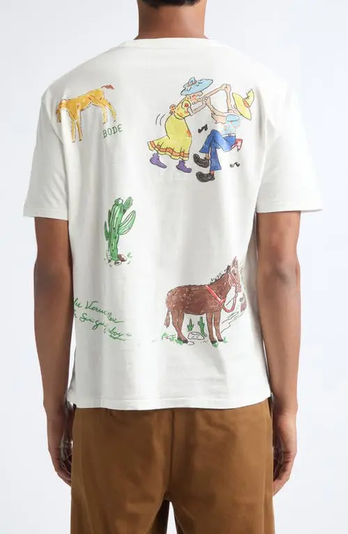 BODE River City Cotton Graphic T-shirt
