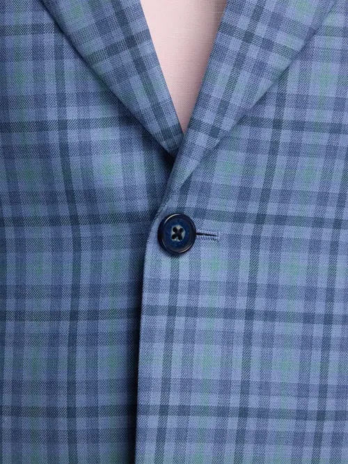 PAUL FREDRICK Wool Blend Single Breasted Peak Lapel Sport Coat