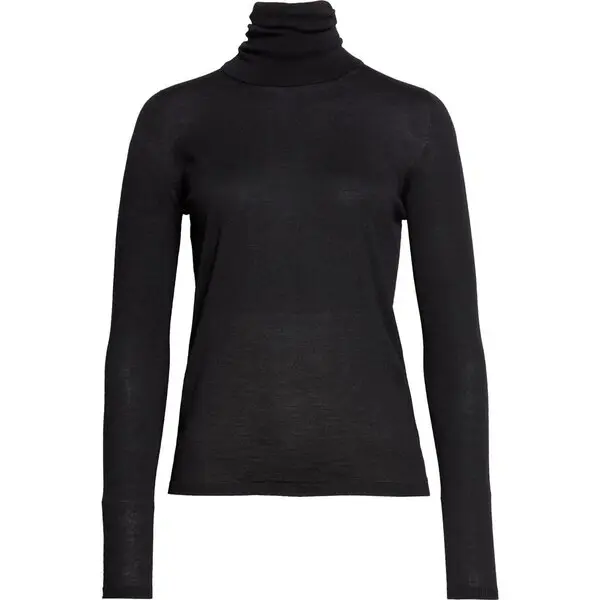 Max Mara Saluto Virgin Wool Turtleneck Sweater