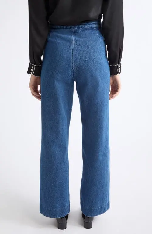 BODE Denim Sailor Ankle Pants