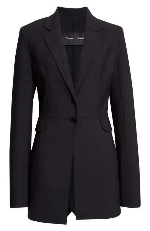 Proenza Schouler Maera Jacket In Bi-stretch Dou
