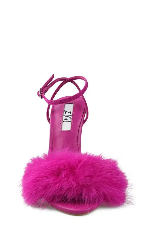 ZIGI Sharrise Faux Fur Sandal - Orcse