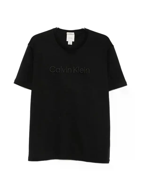 Calvin Klein Logo-embroidered T-shirt