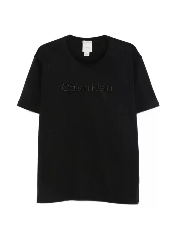 Calvin Klein Logo-embroidered T-shirt