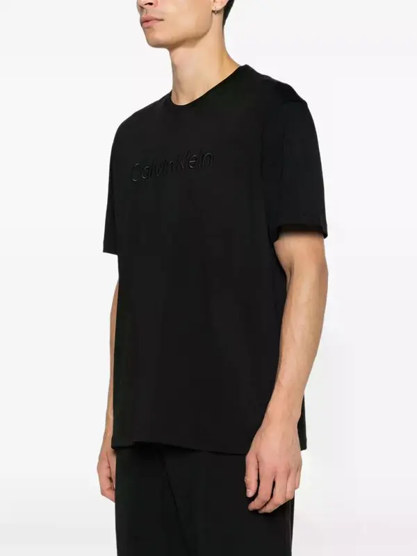 Calvin Klein Logo-embroidered T-shirt