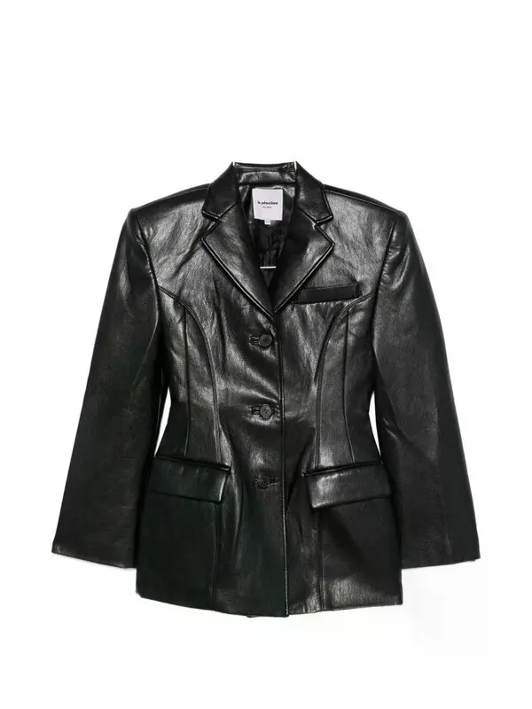 LA PISCINE Structured Shoulder Blazer