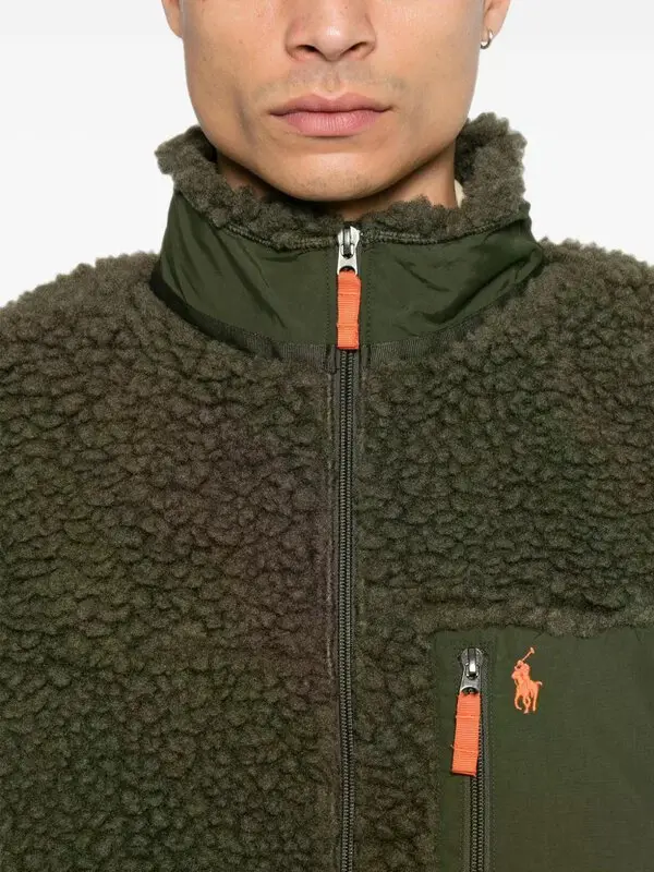 Polo Ralph Lauren Fleece-texture Zip-up Jacket