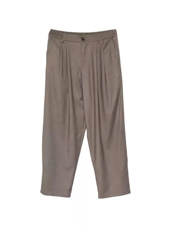 Imperial Pleated-waistband Trousers