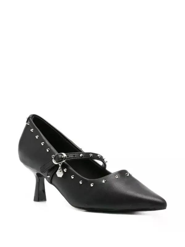 CULT Rebel Stud-embellished Pointed-toe Pumps