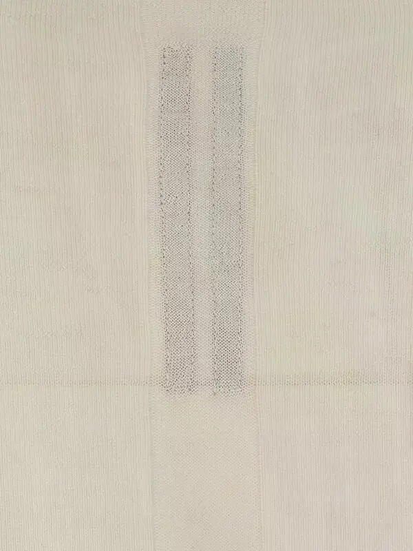 Rick Owens Cut-out Ribbed-hem Sweater