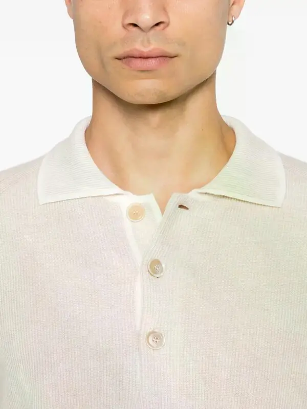 Brioni Button-up Collar Sweater