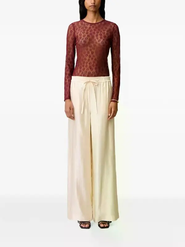 Claudie Pierlot Striped Palazzo Pants