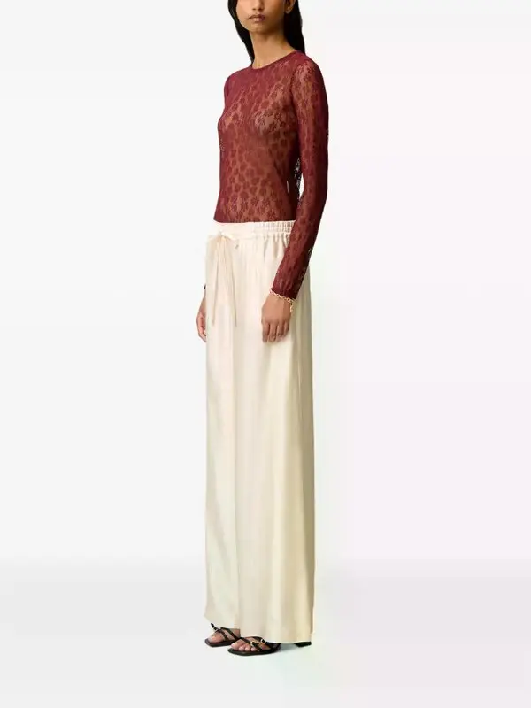 Claudie Pierlot Striped Palazzo Pants