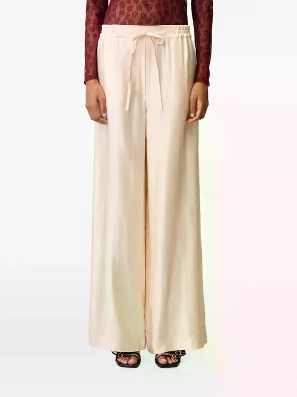 Claudie Pierlot Striped Palazzo Pants