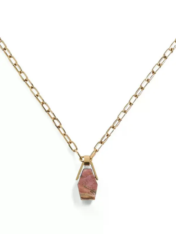 La DoubleJ Portal Rhodonite Necklace