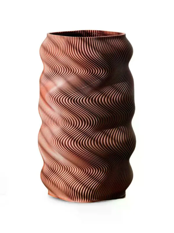 SHEYN Moiré Sculptural Vase