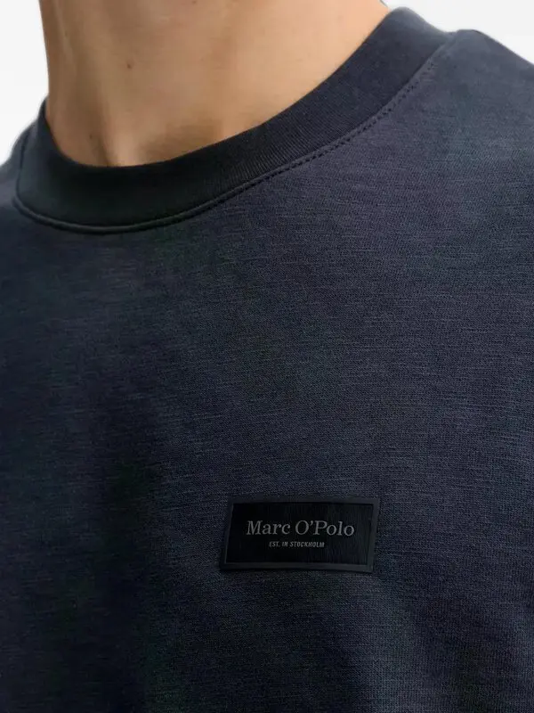 Marc O'polo Crewneck Patch-detail Sweatshirt