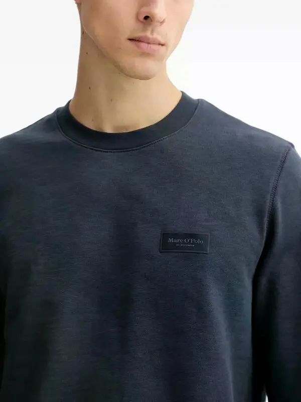 Marc O'polo Crewneck Patch-detail Sweatshirt