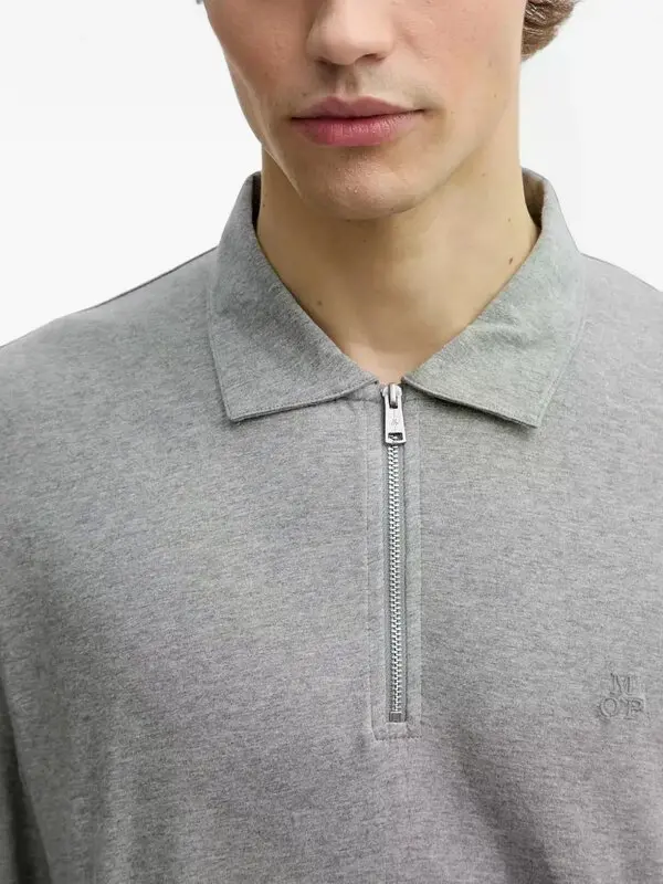 Marc O'polo Dfc Zip Long-sleeve Polo Shirt