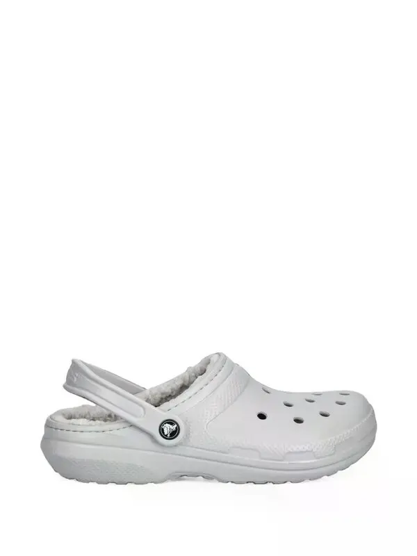 CROCS Cushioned Perforated Clogs - Grey