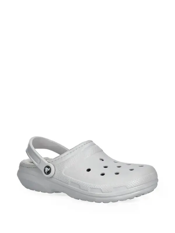CROCS Cushioned Perforated Clogs - Grey