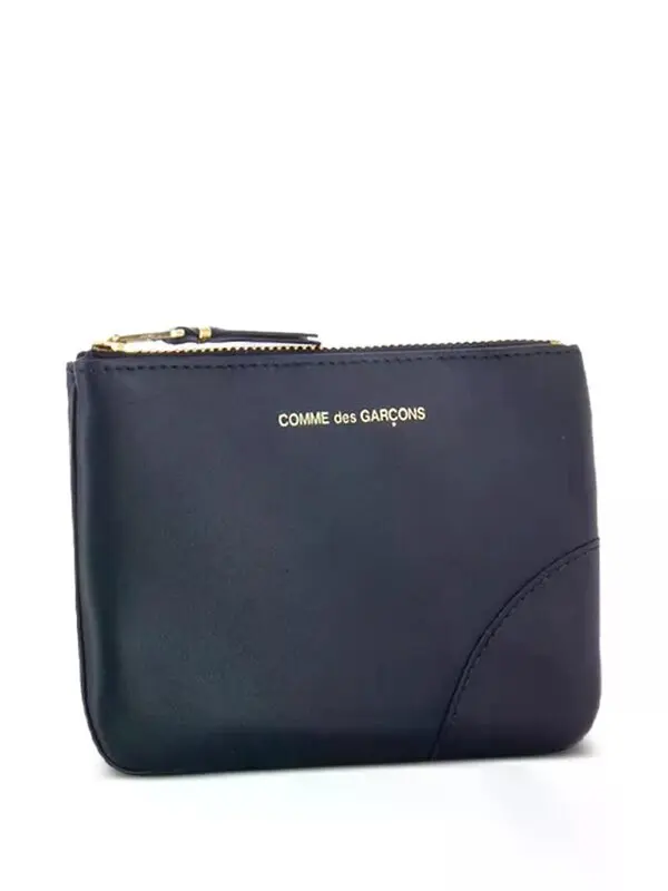Comme Des Garçons Logo-print Leather Wallet