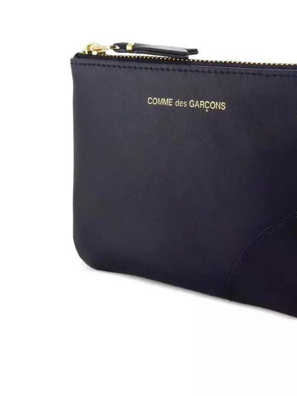 Comme Des Garçons Logo-print Leather Wallet