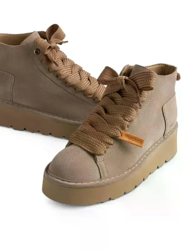 PANCHIC Platform Suede Sneakers